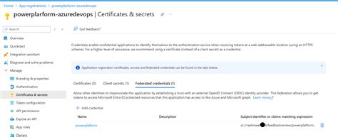 Secure Power Platform Deployments With Azure Devops Workload Identity