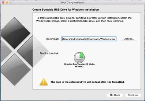 how to install windows 10 on mac os x using boot camp