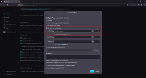 How To Set Proxy Settings In Firefox Browser Proxynet