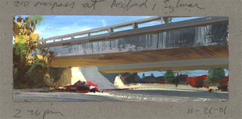 Land Sketch La Overpass