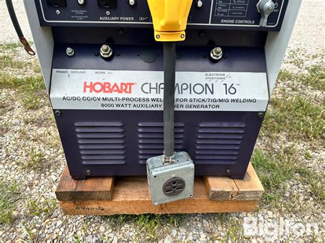 Hobart Champion 16 Weldergenerator Agriculture Bigiron