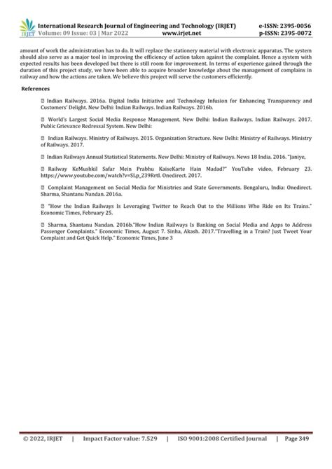 Railway Tweet Analysis Using Machine Learning Pdf