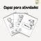 Capas para atividades caderno volta às aulas Educa Market