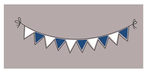 그리스 휴일 인사말 카드입니다 흰색과 파란색 삼각형 깃발의 그리스 화환 장식 화환 세트입니다 낙서 벡터 일러스트 레이 션 0명에