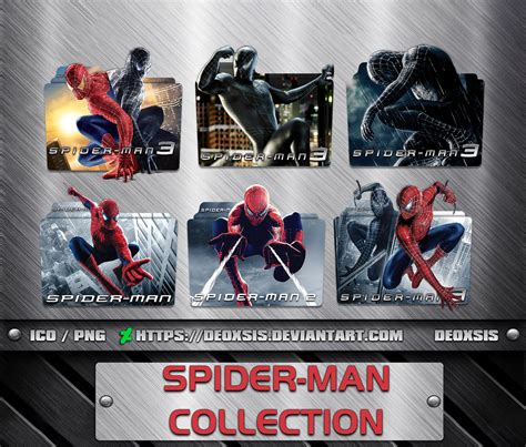 Spider Man Collection 2002 2007 Folder Icon Pack By Deoxsis On Deviantart