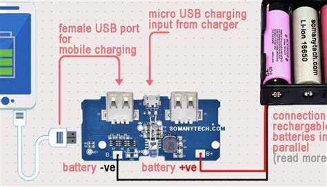 tp4056 li ion 18650 battery charger module pinout 55 off
