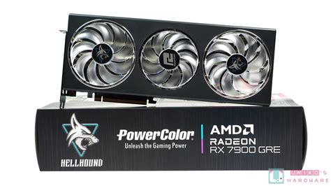 Powercolor Hellhound Rx 7900 Gre 顯示卡開箱測試 Unikos Hardware
