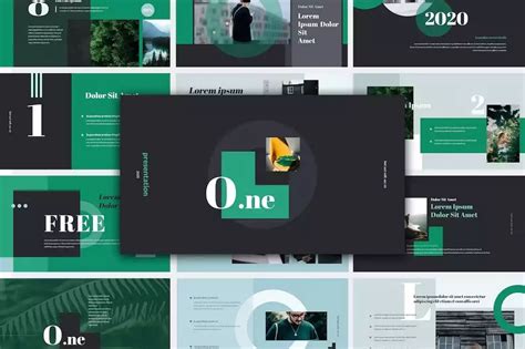 One Creative Keynote Presentation Template Design Shack