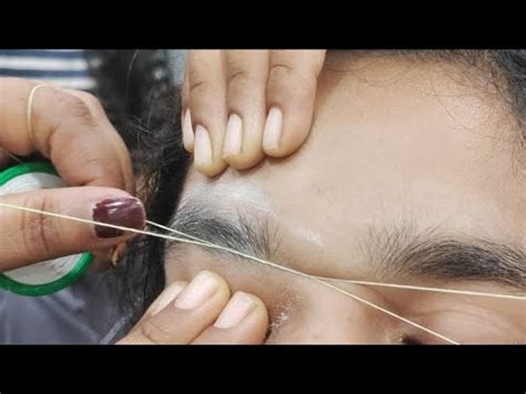 Eyebrow Threading Tutorial For Beginners Easy Way | Manisha Beauty Tips - YouTube