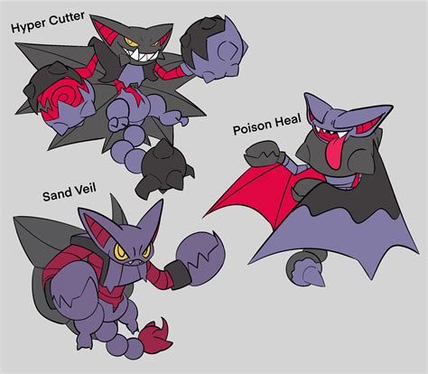 Gliscor Mega Evolution Pokemon 8452 Mega Drapion Pokedex Evolution