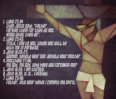 Live Right By Believing Right The Crucifixion Jesus Seven Last Words