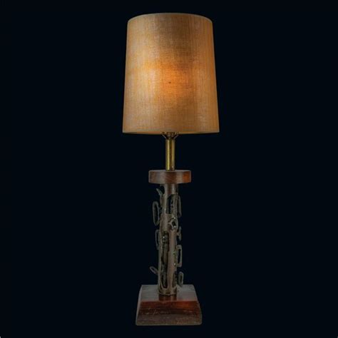 Abstract Brutalist Sculpture Witco Table Lamp