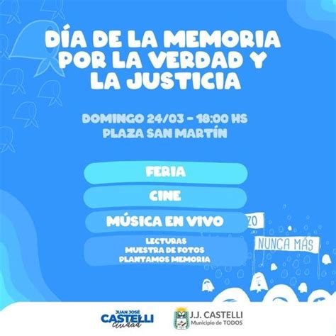 Actividades para este 24 de marzo Día de la Memoria por la Verdad y la