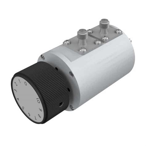 Manual Attenuator Dc 2 5ghz 0 10db X 1db 50r 248 Jfw Industries
