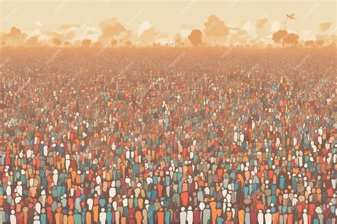 Premium Ai Image World Population Day Background For Wallpaper Copy Space