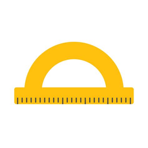 110 Orange Protractor Stock Illustrations Royalty Free Vector