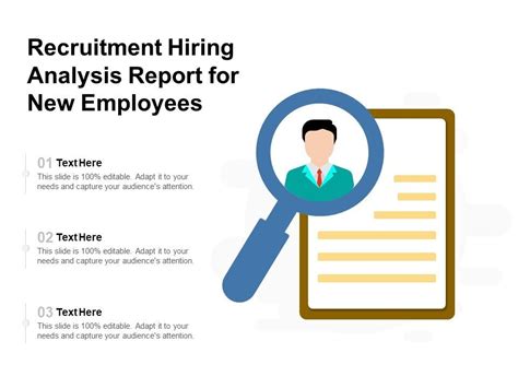 Recruitment Hiring Analysis Report For New Employees Ppt Powerpoint Present