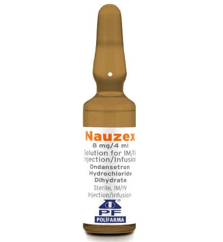 We Stand By Life Polifarma NAUZEX 8 MG 4 ML IM IV SOLUTION FOR