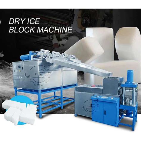Small Scale Dry Ice Cube Making Machine Dry Ice Block Maker Dry Ice