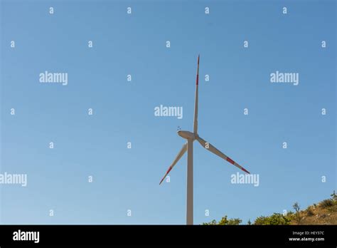 Abstract And Conceptual Wind Turbine Wind Energy Is The Wind Energy Conversion Thanks To The