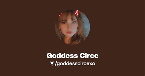 Goddess Circe Twitter Linktree