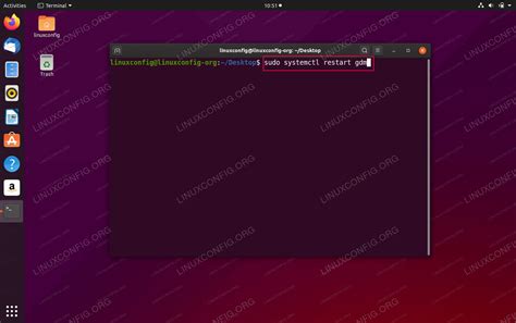 How To Restart Gui On Ubuntu 2004 Focal Fossa Linux Tutorials Learn Linux Configuration