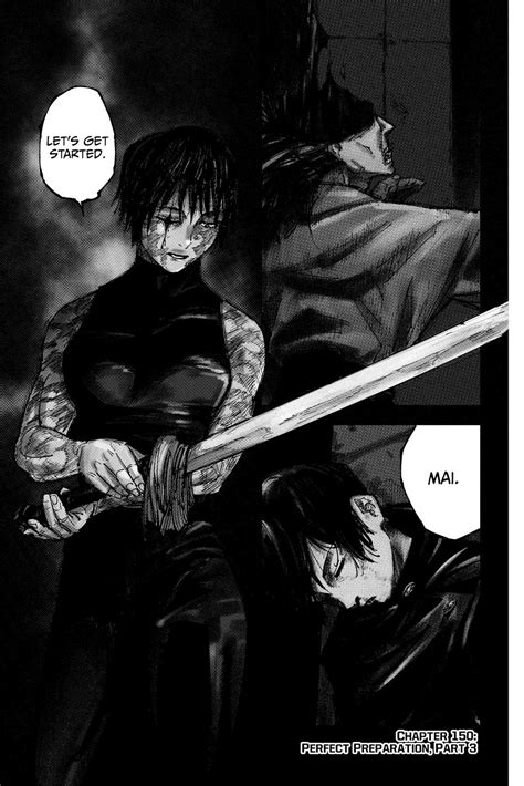 Jujutsu Kaisen Zenin Maki Chapter 150 Spoil Minecraft Skin