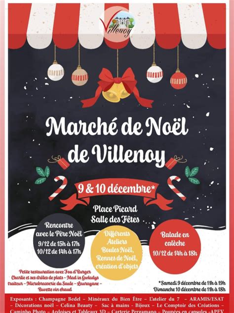 MARCHE DE NOEL VILLENOY VILLENOY Seine Et Marne