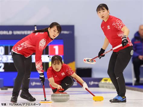 Team Japan On Twitter Nice Shot📸ˎˊ˗ In Fisu冬季ワールドユニバーシティゲームズ カーリング