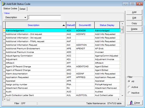 Status Codes