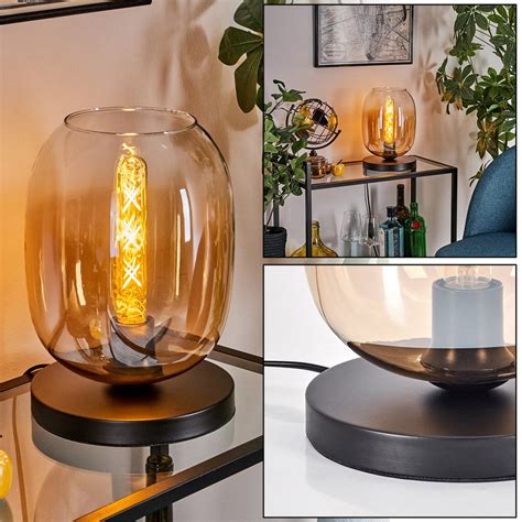 Hofstein Deckenleuchte Dimmbare Deckenlampe A Metallholzkunststoff