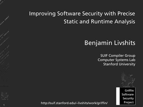 Ppt Improving Software Security With Precise Static And Runtime Analysis Powerpoint