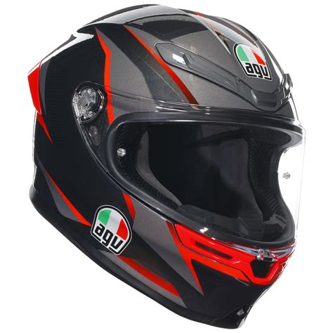 Agv K6 S Slashcut Helmet Sportbike Track Gear