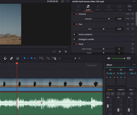 davinci resolve keyframe audio step by step guide