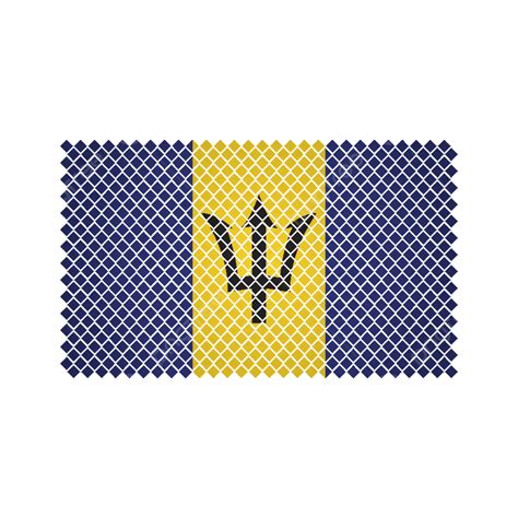 Barbados Flag Vector Barbados Flag Barbados Flag Png And Vector With