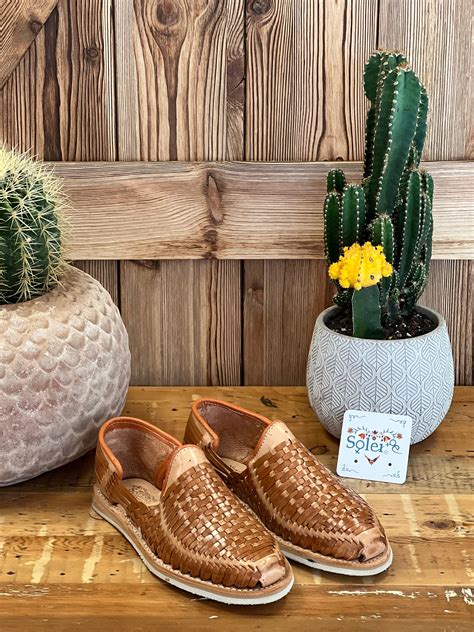 Mens Mexican Leather Shoes Mexican Leather Sandal Mexican Huarache