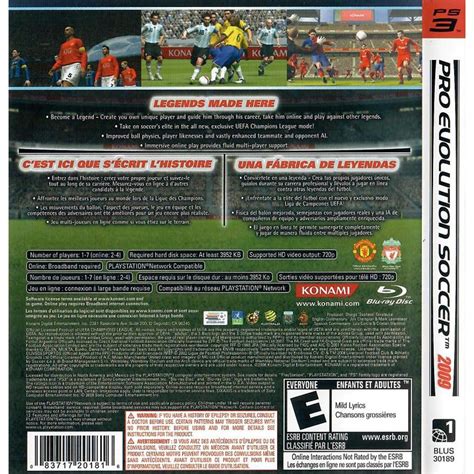 PES 2009 Pro Evolution Soccer Ps3 Seminovo Jogo Mídia Física Arena Games Loja Geek