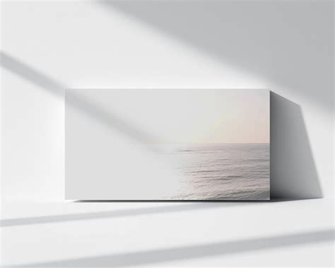 Perspectiva Horizontal De Maquete De Tela De Polegadas Imagem Premium