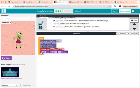 coding my own dance party camryn erickson