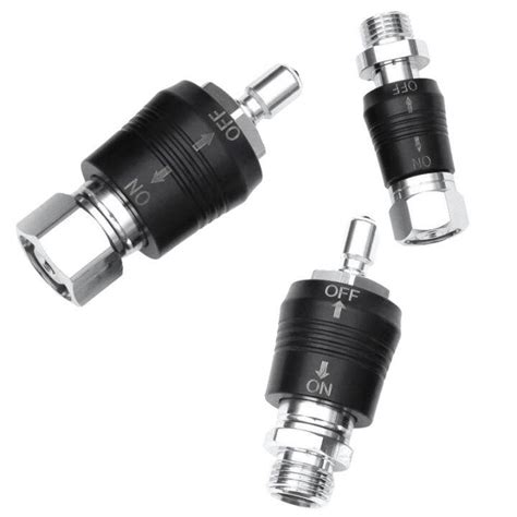 Scuba Diving Regulator Adaptor 916 Thread Connector With On Off Switch