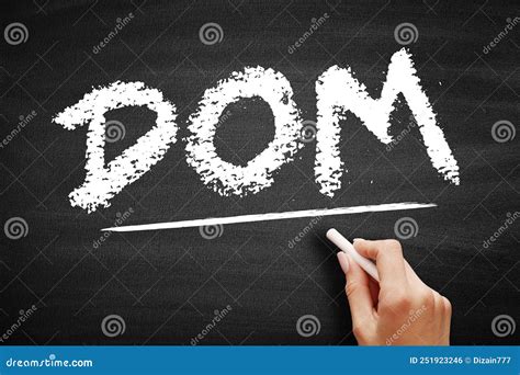 Dom Document Object Model Is A Programming Api For Html And Xml