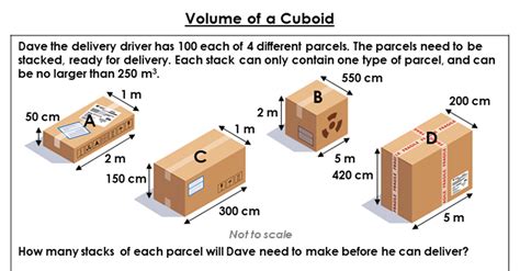 year 6 volume of a cuboid lesson classroom secrets classroom secrets