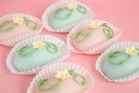 Easter Egg Mini Cakes Cake Journal