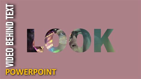 Transparent Text Overlay Animation Effects In PowerPoint Ppt Background Design YouTube