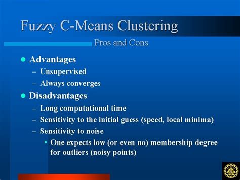 fuzzy cmeans clustering course project presentation mahdi amiri