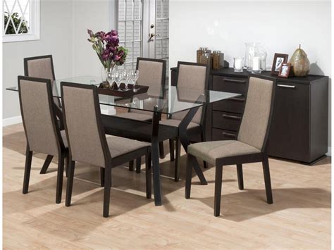 Contemporary Glass Top Dining Room Sets Home Design Ideas