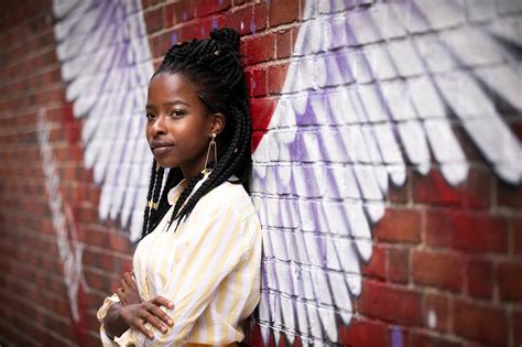 Youth Poet Laureate Amanda Gorman Delivers Poem At Harvard Presidents