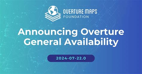Overture Maps Foundation On Linkedin Overturemaps Opendata