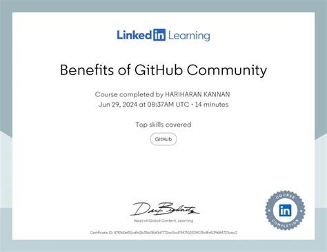 Hariharan Kannan On Linkedin Github