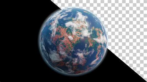 Premium Psd Exoplanet For Human Life Habitable Planet Fantasy Planet